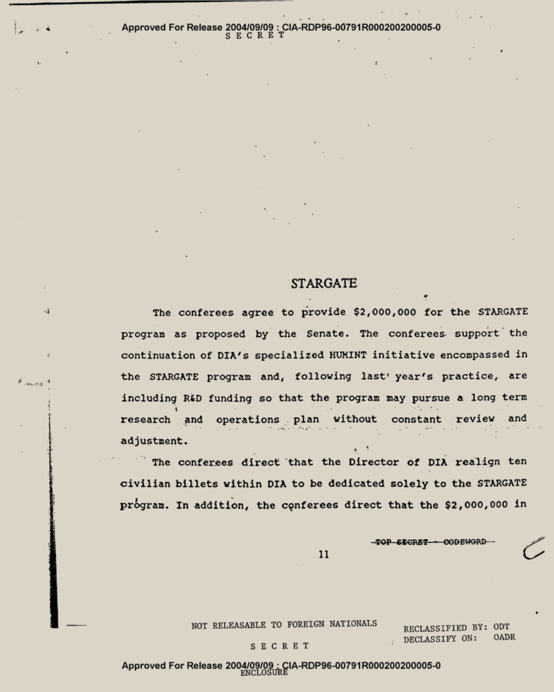 PSI-Unit - Star Gate CIA files